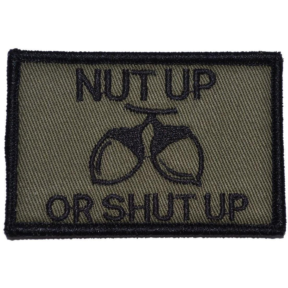 Nut Up or Shut Up - 2x3 Patch – F and F Steel