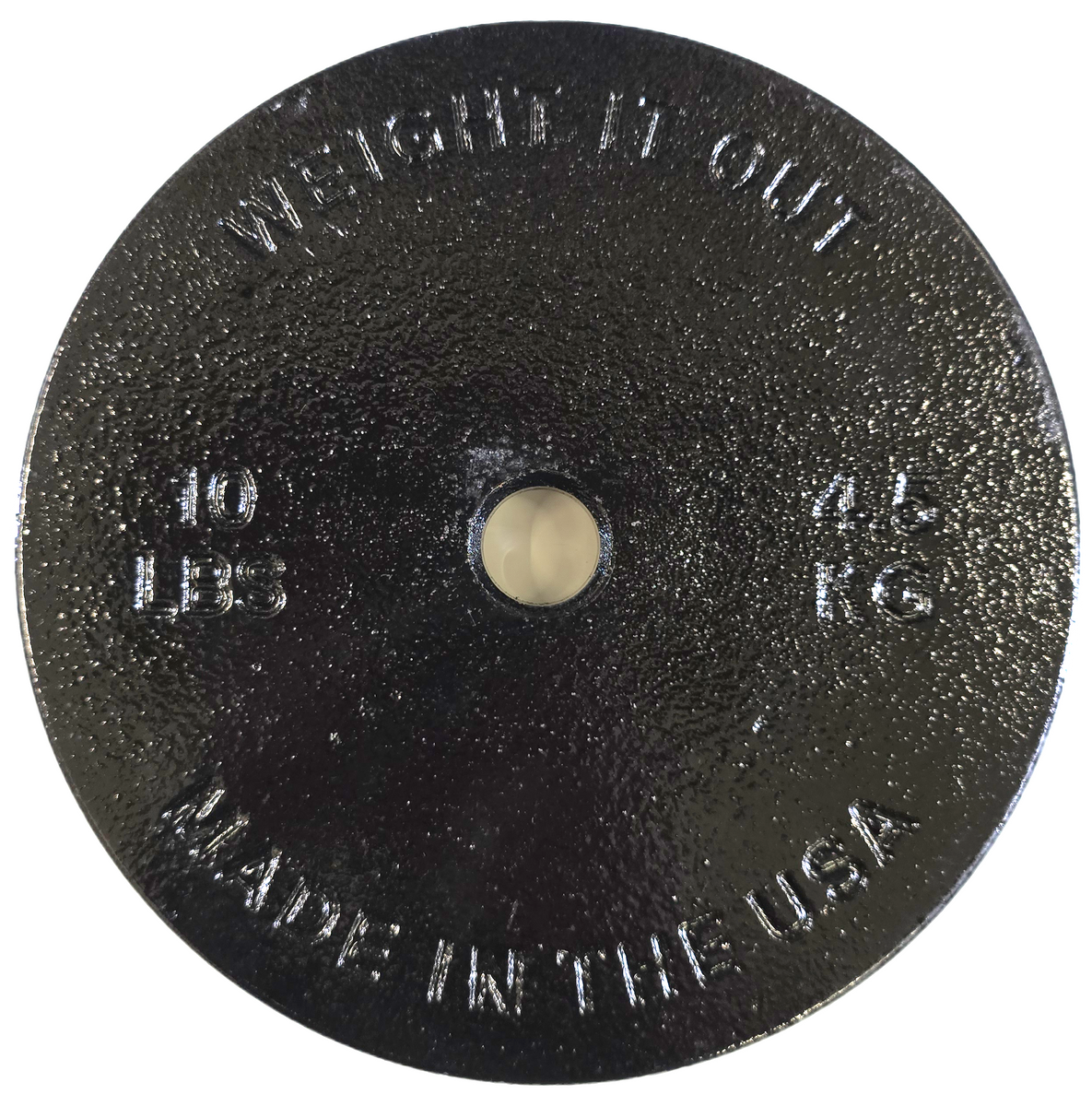 Standard 1" Center Hole Cast Iron Machined Weight Plate Pairs – F and F ...