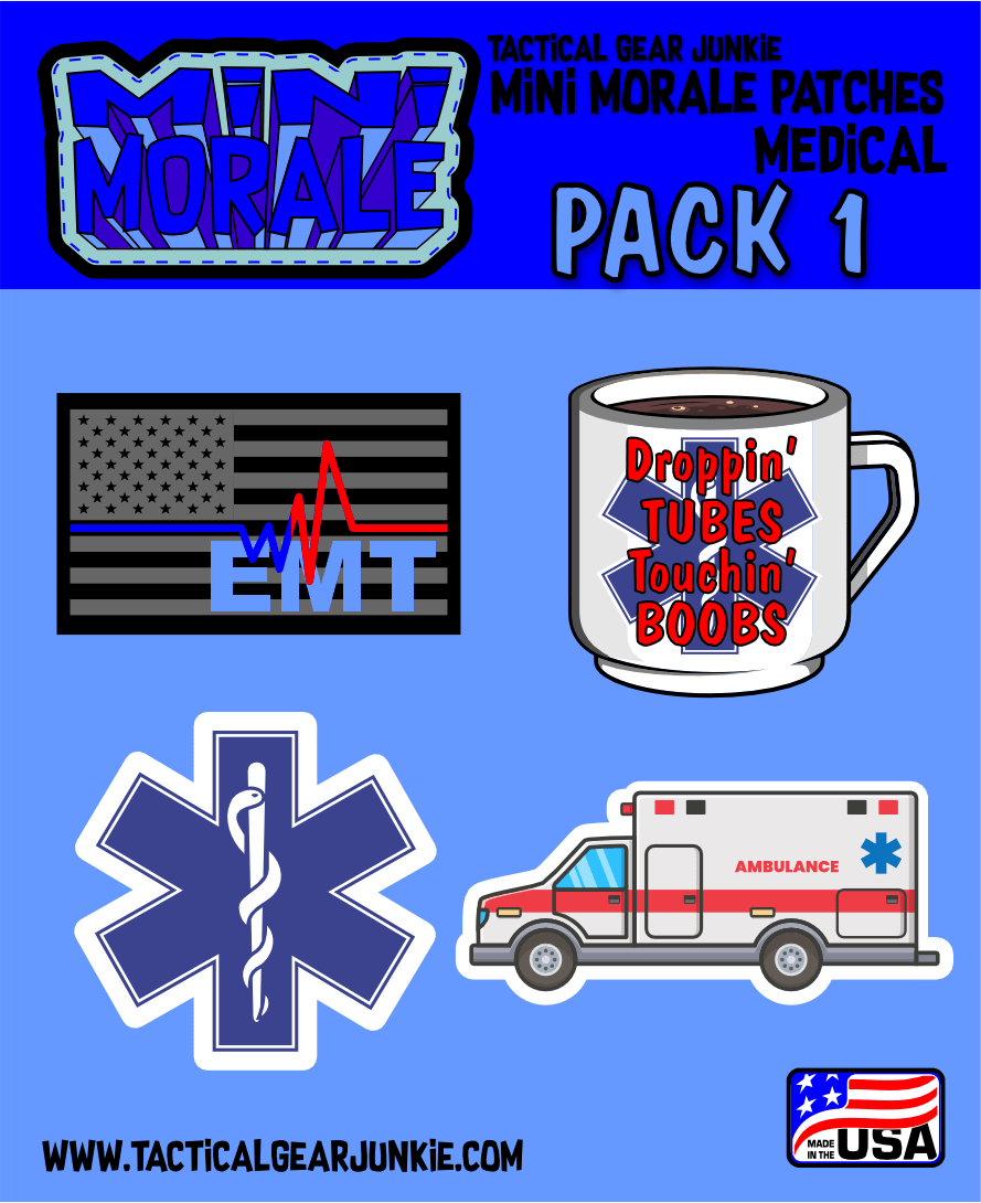 Mini Morale - Medical Patch Pack 1 – F and F Steel
