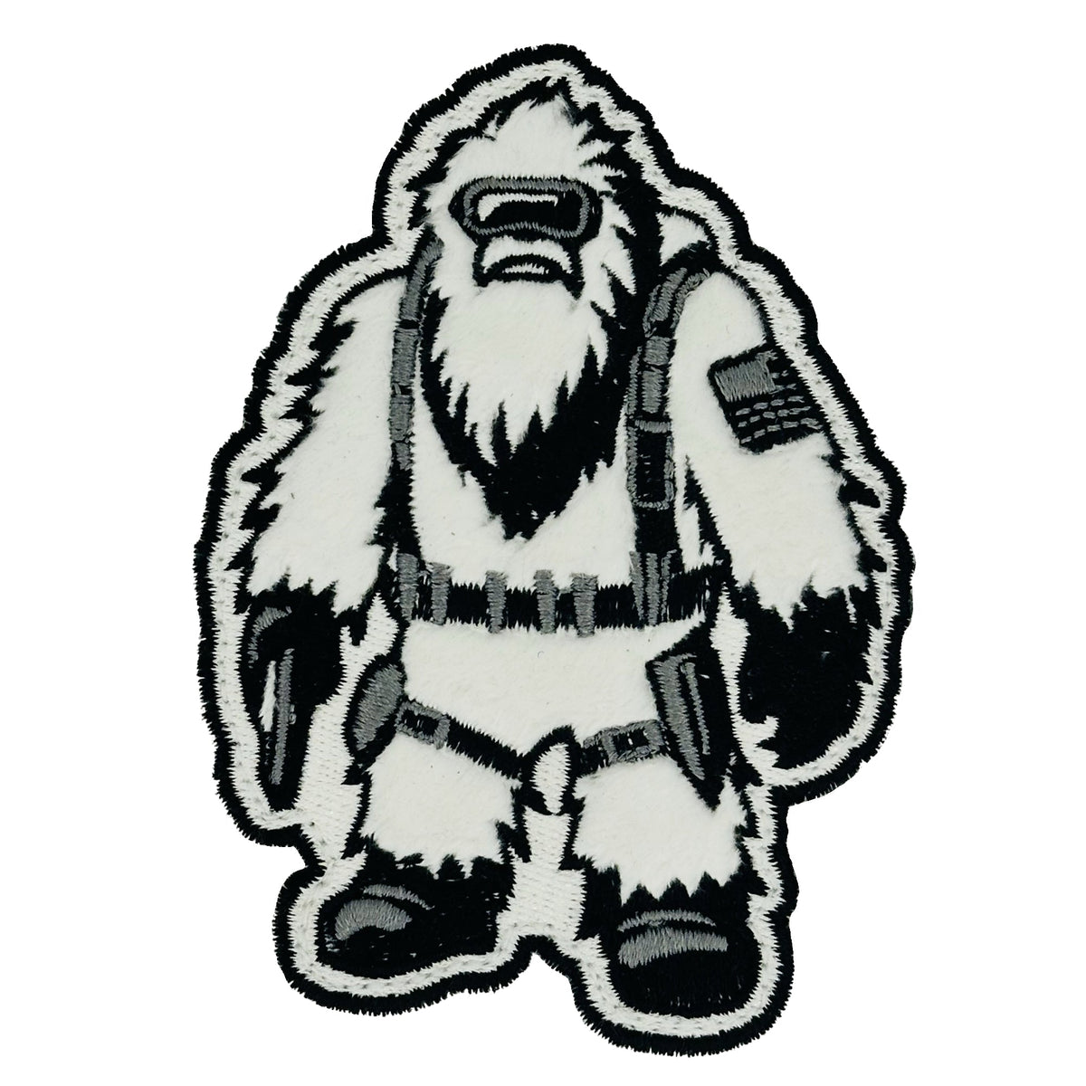 Summit Sentry: Fuzzy Yeti Patch – Conquer the Peaks with Mountain Warf ...