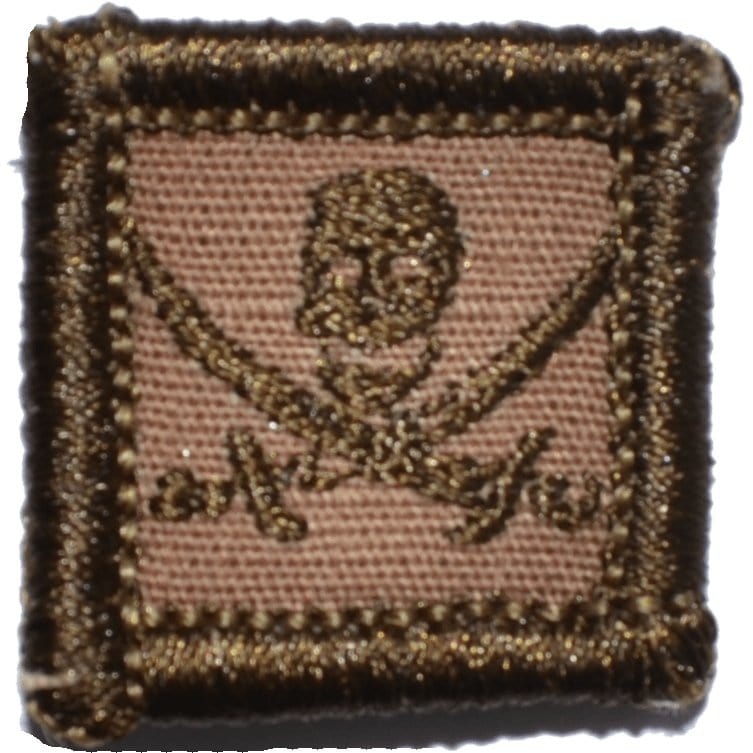 Pirate Jolly Roger - 1x1 Patch – F and F Steel