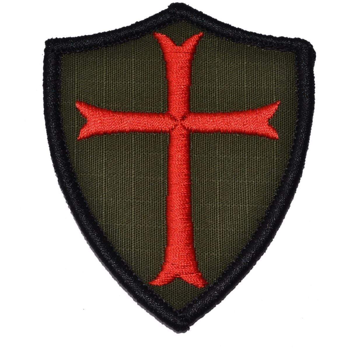 Knights Templar - 2.5x3 Shield Patch – F and F Steel