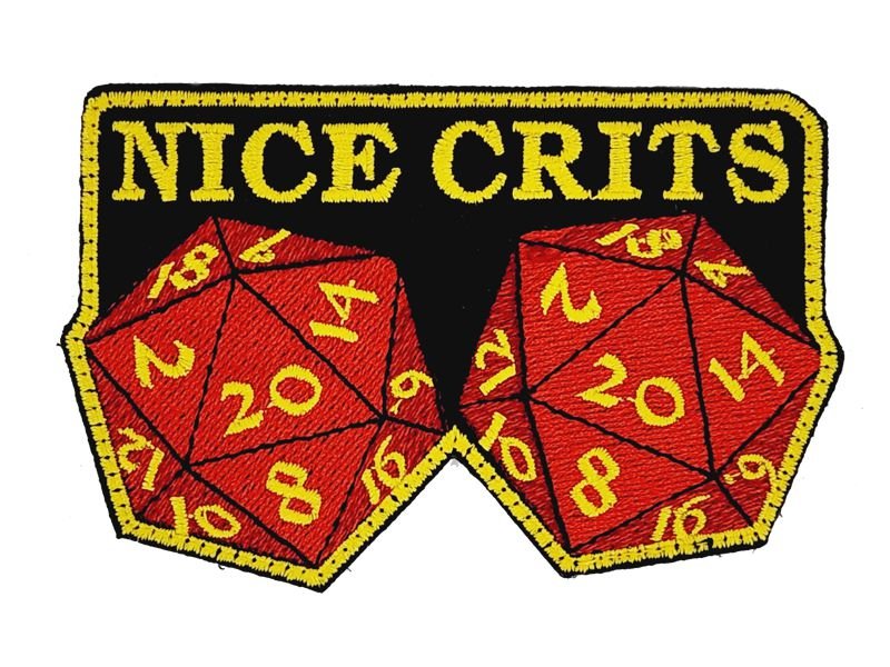 Nice Crits D&D - Roll a set of Natural 20 - Yes they are real - 2.5 x ...